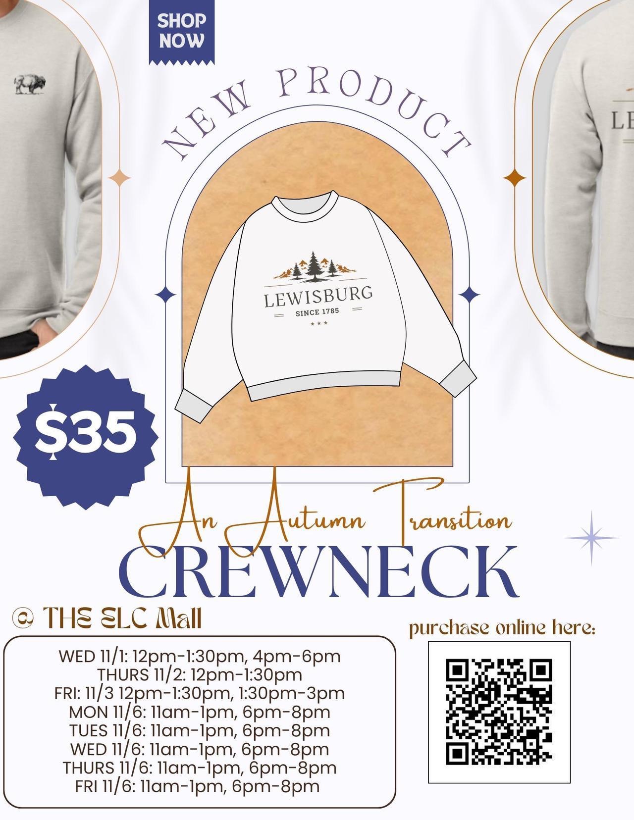 New Autumn Transition Crewneck