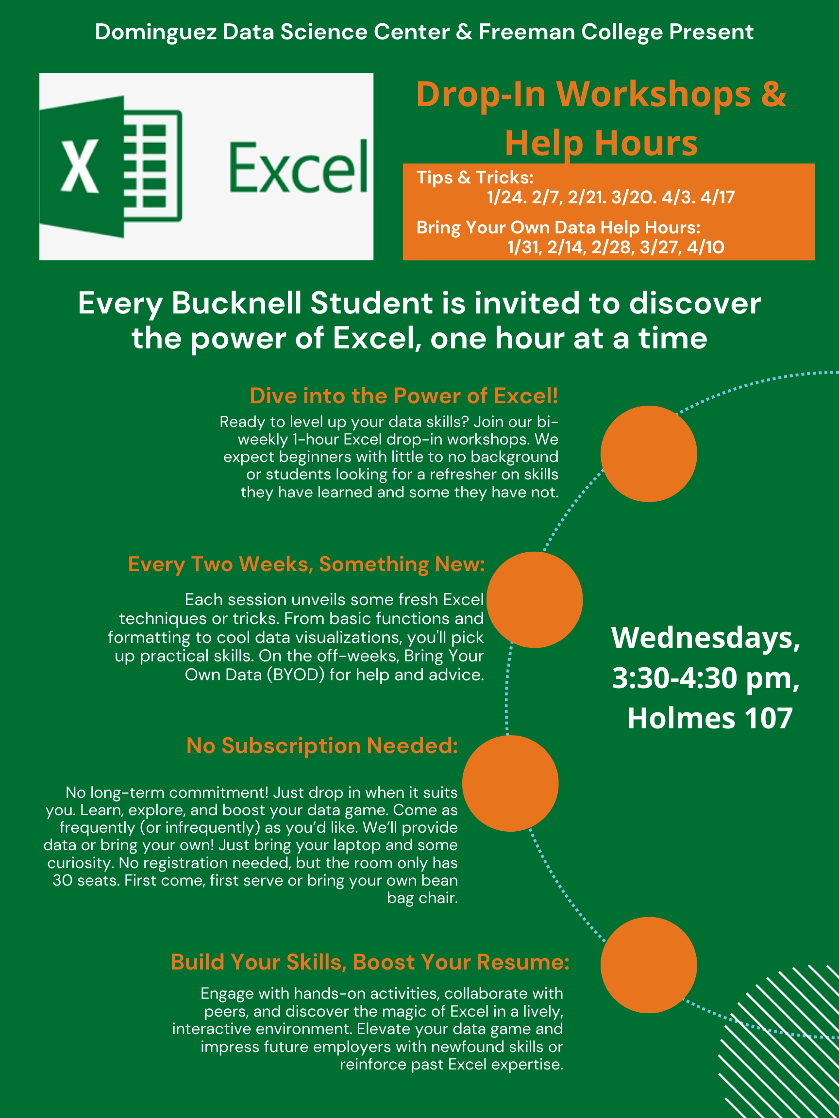 Drop-In Workshops & Help Hours