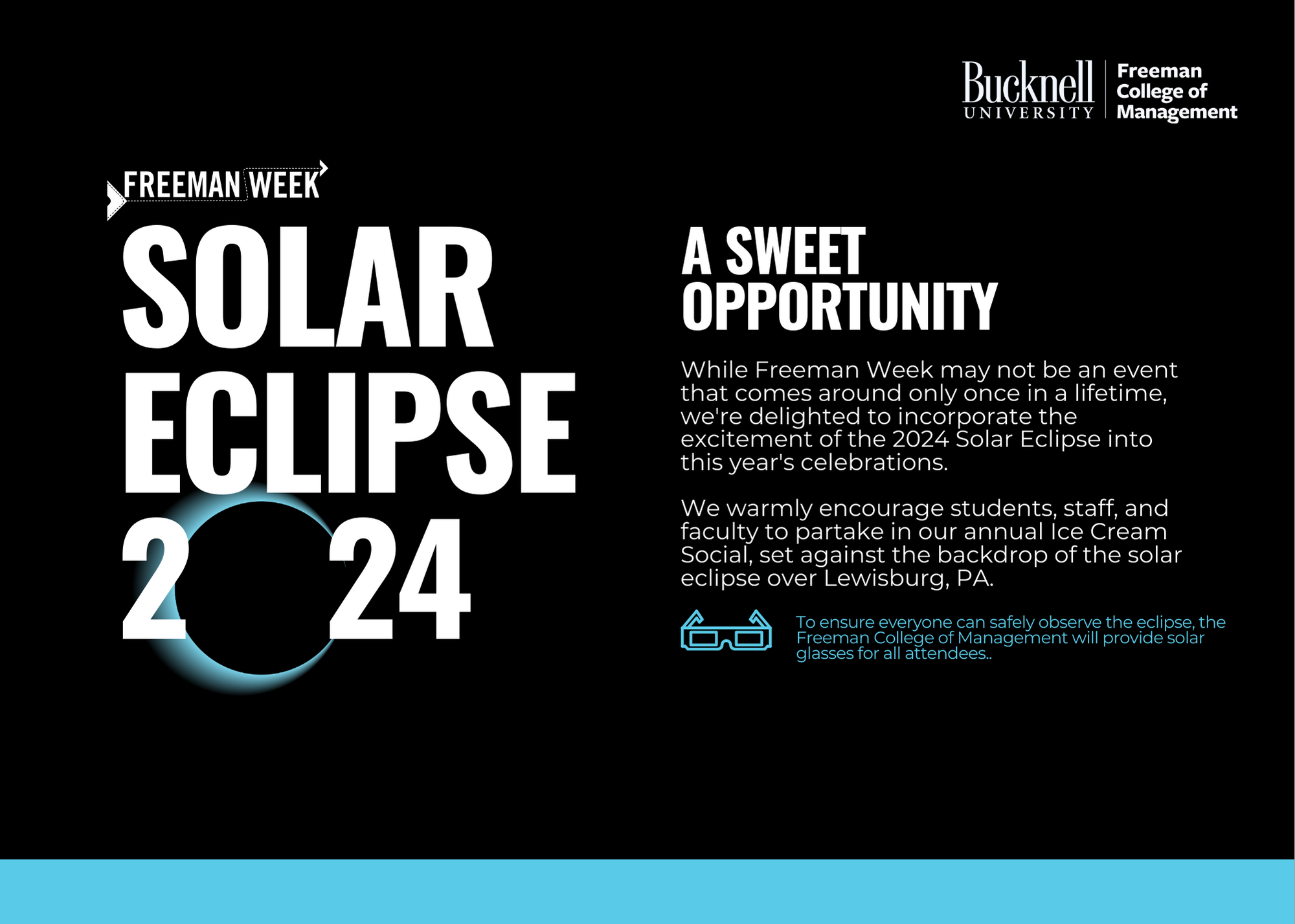 ICE CREAM SOCIAL + Solar Eclipse – FREEMAN WEEK